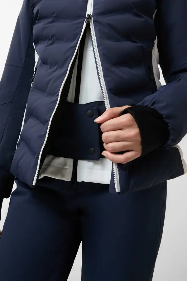 Bogner Janka Ski Jacket - Navy Blue/white