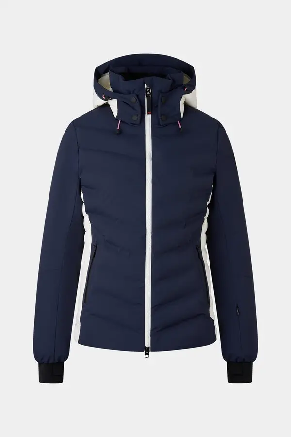 Bogner Janka Ski Jacket - Navy Blue/white