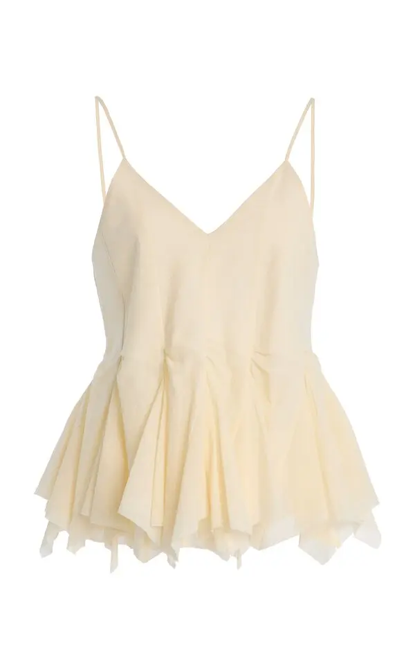 ASHLYN Leona Frilled Peplum Cami