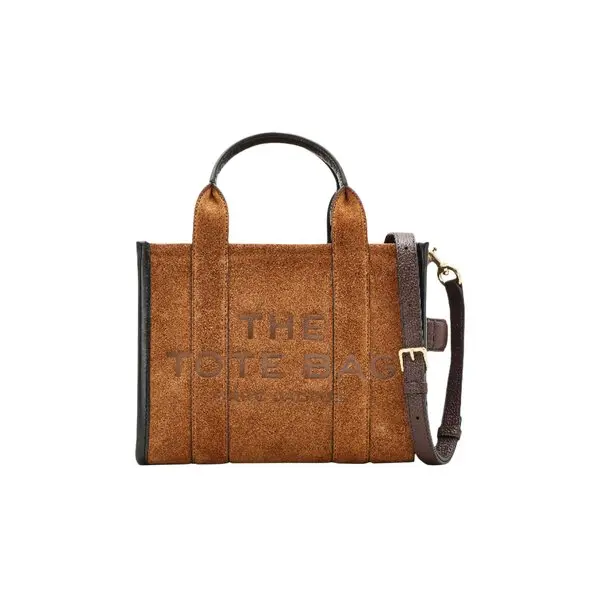 Marc Jacobs Small Suede Leather Blocked Tote Bag