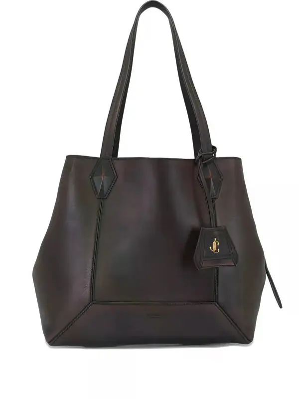 JIMMY CHOO Diamond Medium Tote Bag - Brown