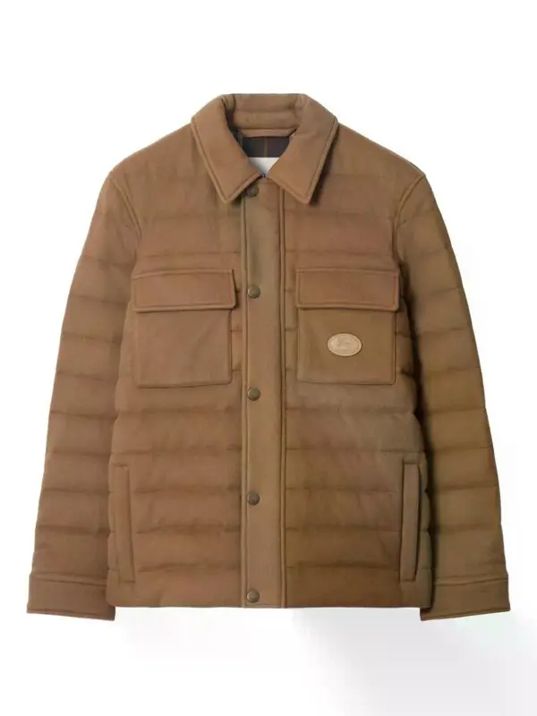 Burberry Padded Jacket With Two-way Zip Closure