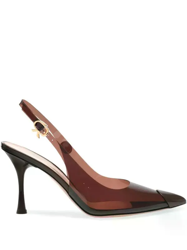 GIANVITO ROSSI 85mm Diana Slingback Heeled Pumps