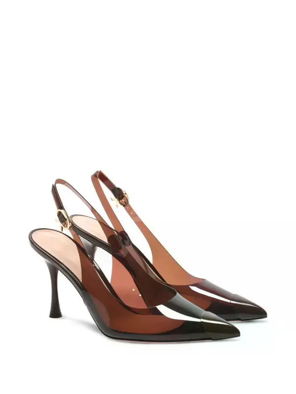 GIANVITO ROSSI 85mm Diana Slingback Heeled Pumps