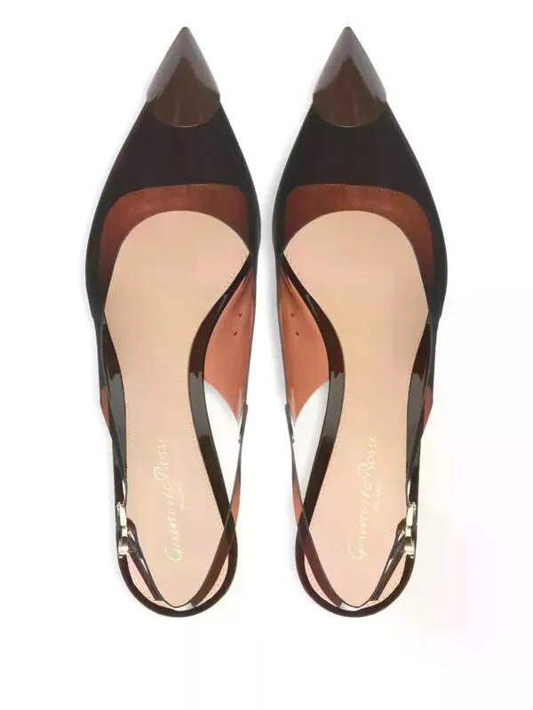GIANVITO ROSSI 85mm Diana Slingback Heeled Pumps