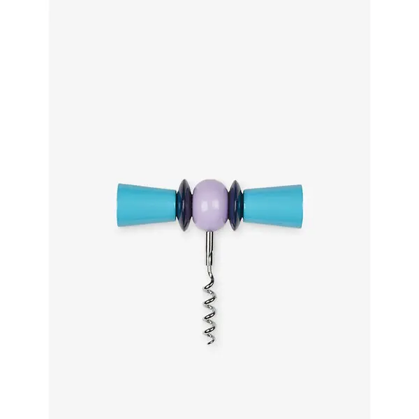 ADDISON ROSS LONDON Amie Bow Tie Corkscrew - Aqua Blue