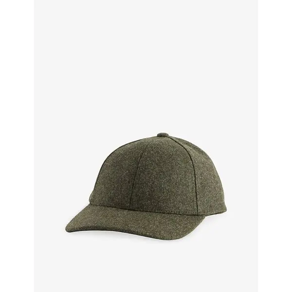 VARSITY HEADWEAR Legacy Structured Wool Baseball Cap - Forest Green