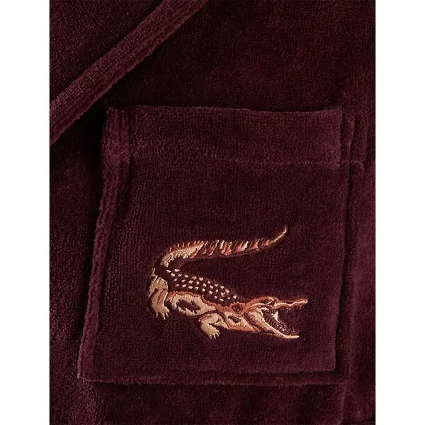 Lacoste René Cotton Bathrobe