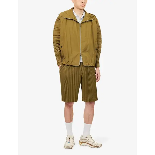 Issey Miyake Cascade Pleated Shell Jacket