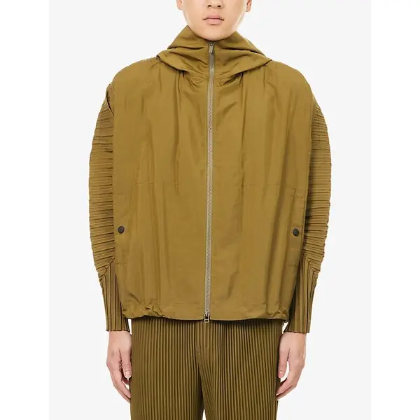 Issey Miyake Cascade Pleated Shell Jacket