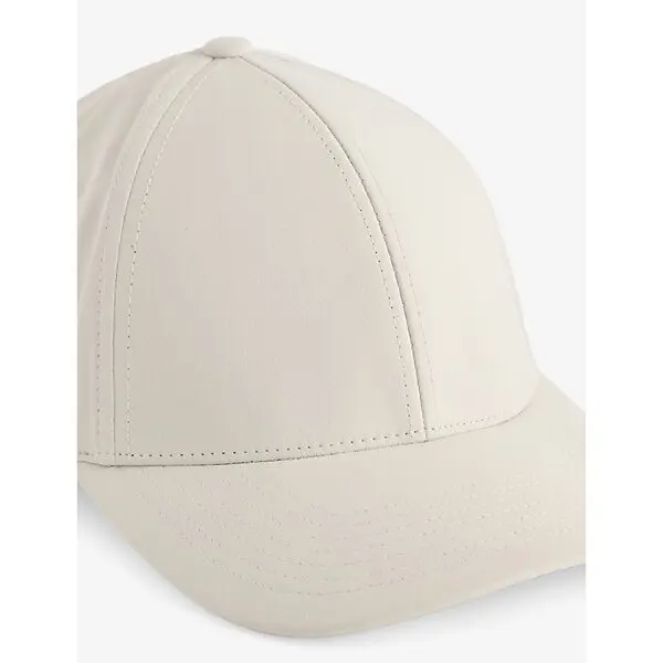 VARSITY HEADWEAR Legacy Structured Active Tech Woven Baseball Cap - Eco Beige