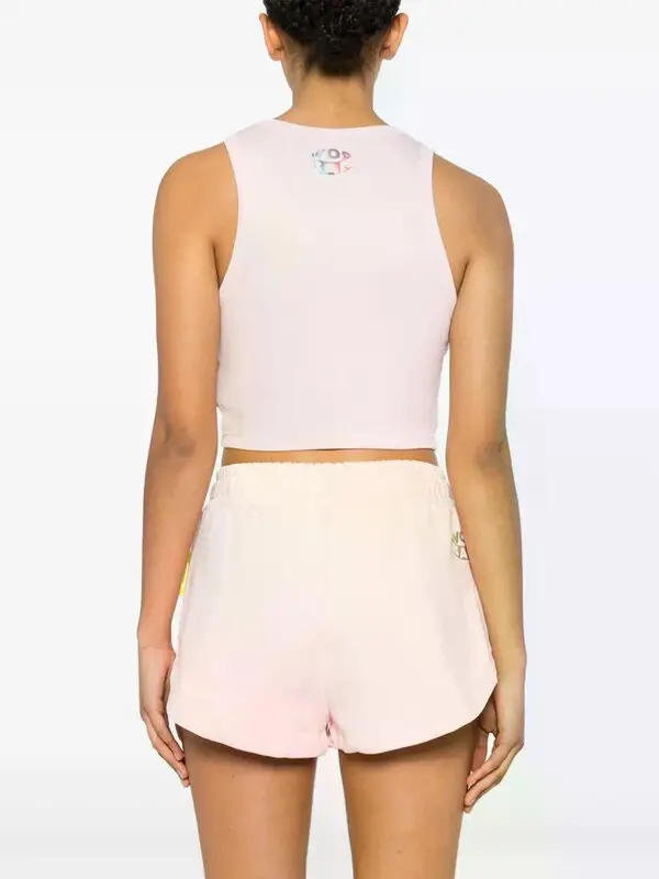 BARROW Logo-print Cropped Top
