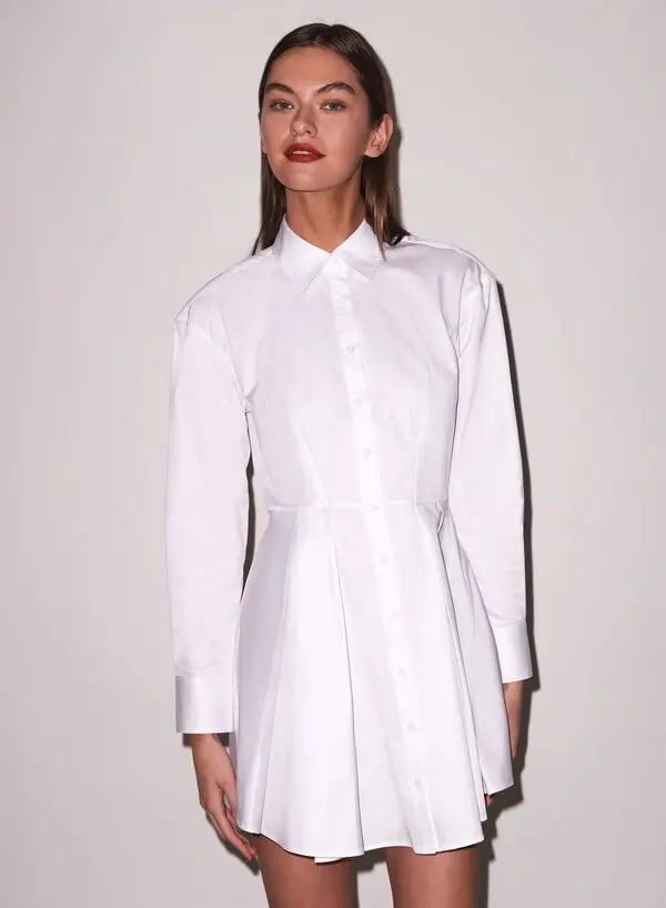 FLEUR DU MAL Zoe Shirt Dress