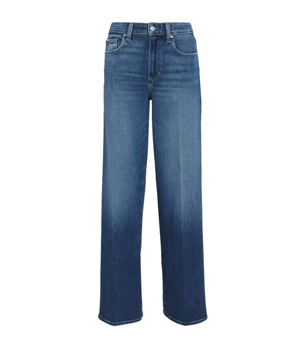 Paige Tatum Wide-leg Jeans - Blue