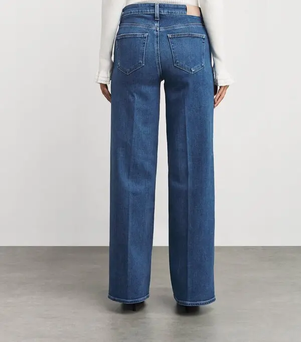 Paige Tatum Wide-leg Jeans - Blue