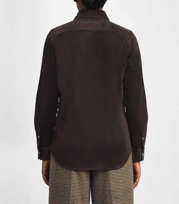 Polo Ralph Lauren Stretch-cotton Corduroy Slim Shirt
