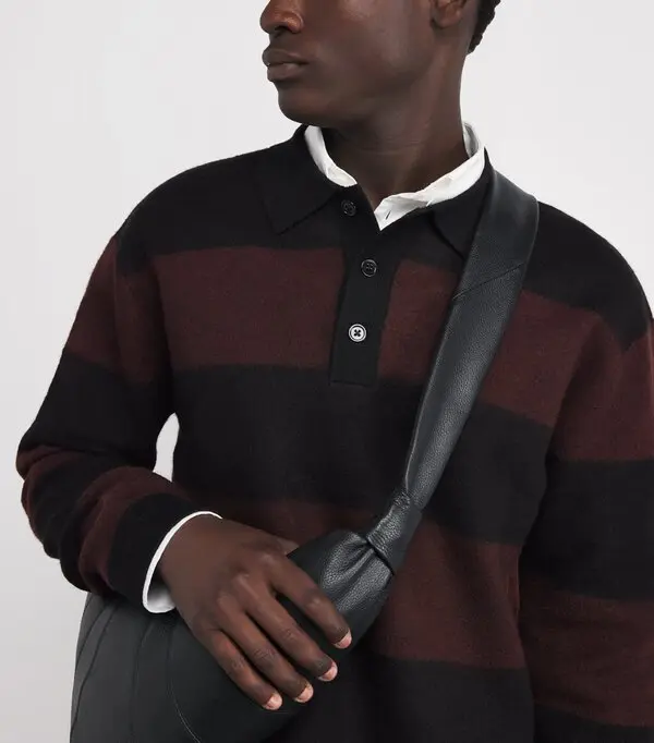 NN.07 Wool Stripe Rugby Polo Sweater