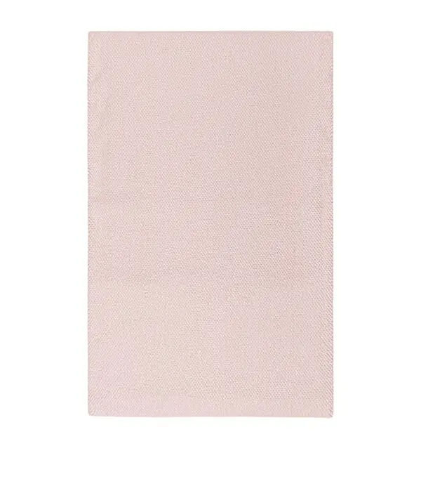 GRACCIOZA Cotton Pearls Memory Foam Bath Mat - Ivory