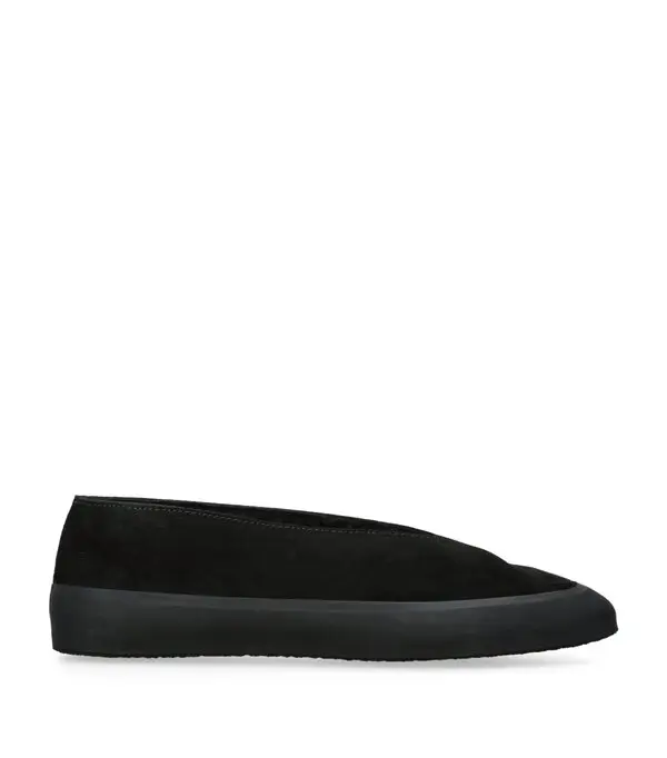 Le Monde Beryl Suede-shearling Apres Ski Flats