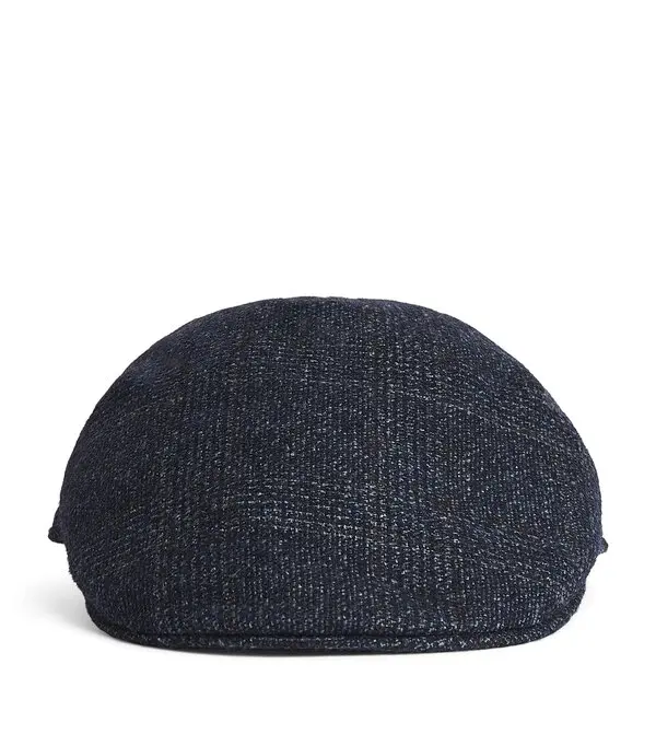 Borsalino Parigi Duckbill Flat Cap - Grey