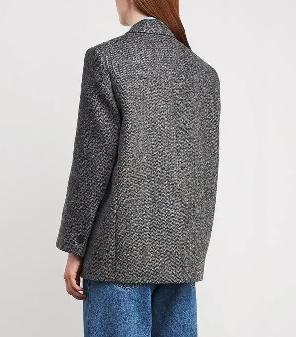 Max Mara Virgin Wool Tweed Blazer