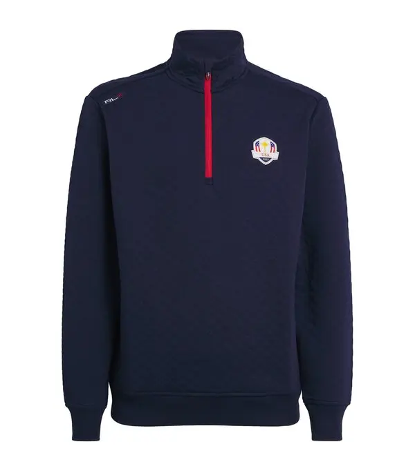 Rlx Ralph Lauren Ryder Cup Quarter-zip Sweater