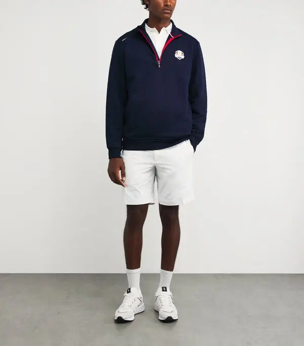 Rlx Ralph Lauren Ryder Cup Quarter-zip Sweater
