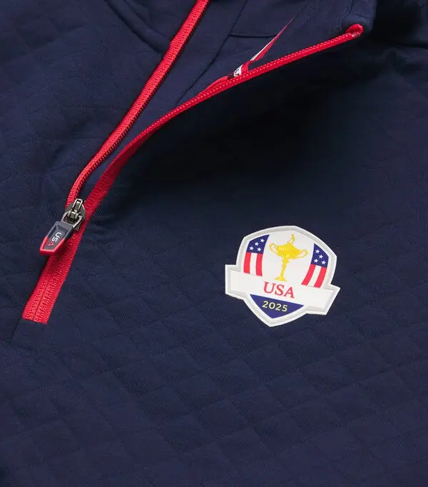 Rlx Ralph Lauren Ryder Cup Quarter-zip Sweater