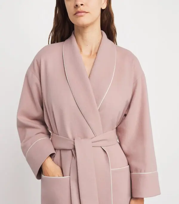 DANIEL HANSON Cashmere Dressing Gown