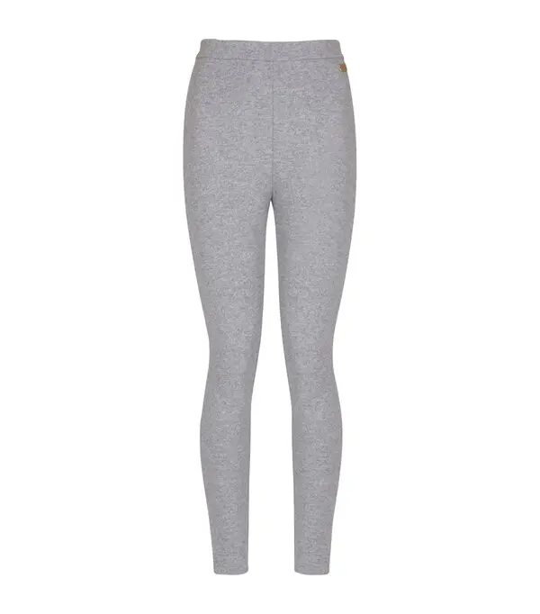 Balmain Wool-blend Knitted Leggings