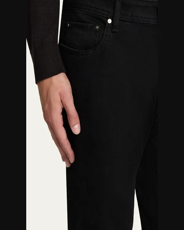 JACOB COHЁN Bard Denim Slim Five-pocket Jeans