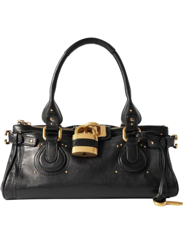 Chloé Paddington Leather Tote - Black