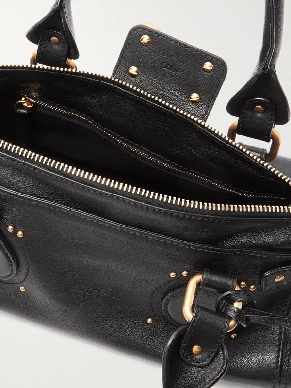 Chloé Paddington Leather Tote - Black