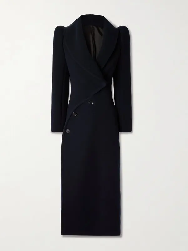 Alaïa Wool Coat - Blue