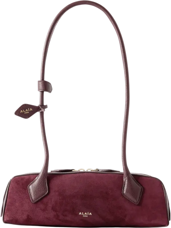 Alaïa Le Teckel Small Shoulder Bag - Burgundy