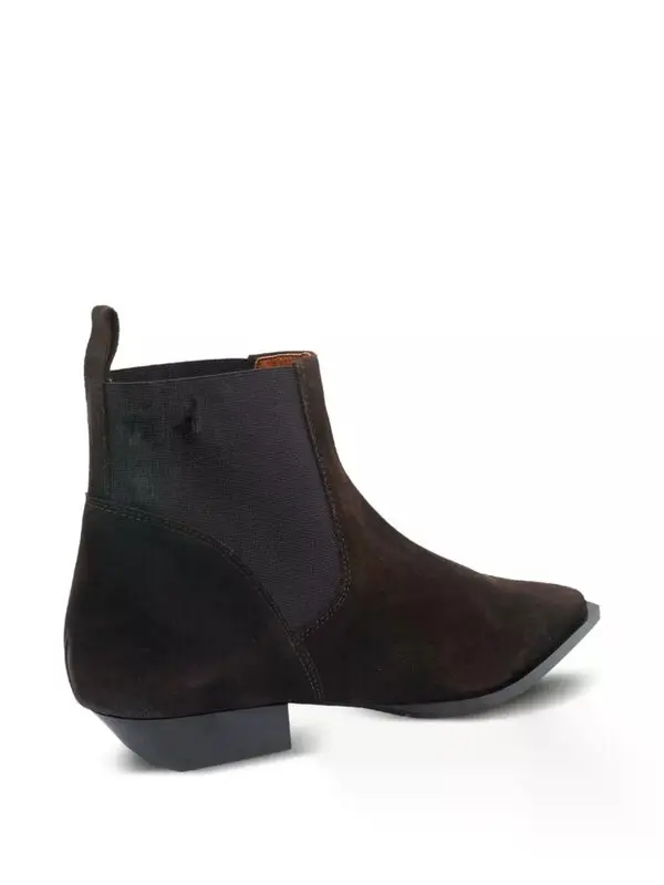 ANGEL ALARCON 25mm Pointed-toe Ankle Boots