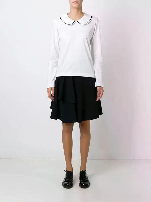 Comme Des Garçons Peter Pan Collar Sweater