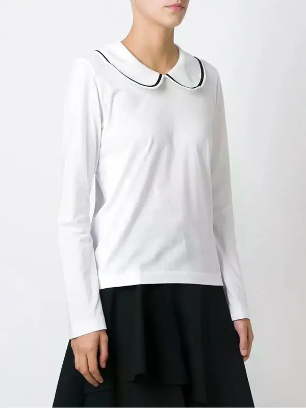 Comme Des Garçons Peter Pan Collar Sweater