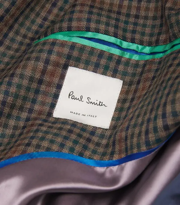 Paul Smith Wool Check Jacket