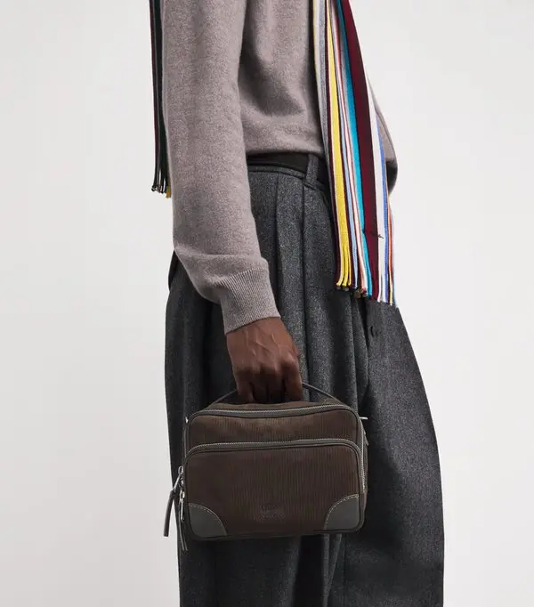 Paul Smith Suede Camera Cross-body Bag