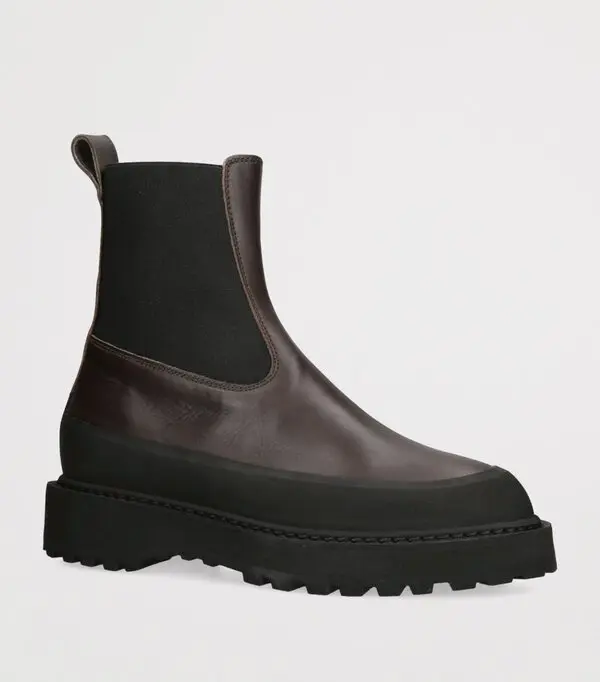 Le Monde Beryl Leather Dolomite Chelsea Boots