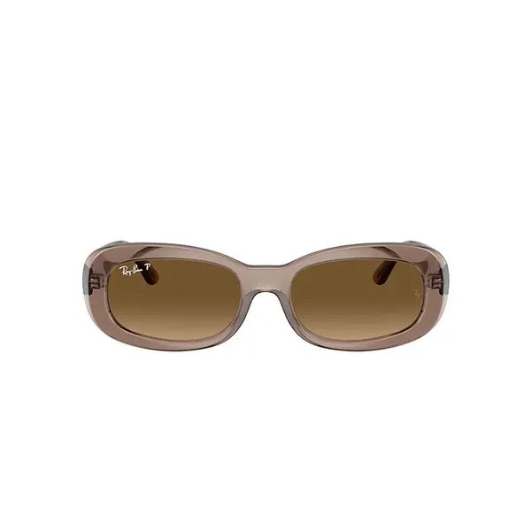 Ray-ban Sunglasses With Frame - Transparent Beige