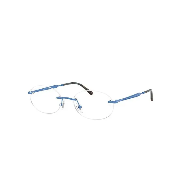Ray-ban Optics Eyeglasses Frame With Clear Lenses - Light Blue