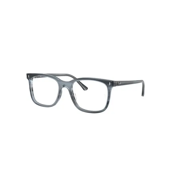 Ray-ban Square Eyeglasses - Striped Blue
