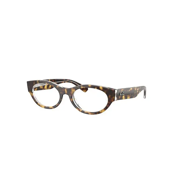 Ray-ban Optics Eyeglasses Frame - Havana On Transparent