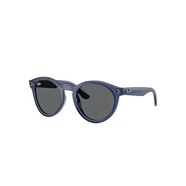 Ray-ban Sunglasses With Grey Lenses - Transparent Navy Blue