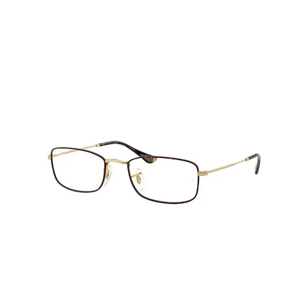 Ray-ban Rb6647 Optics Eyeglasses Frame - Gold