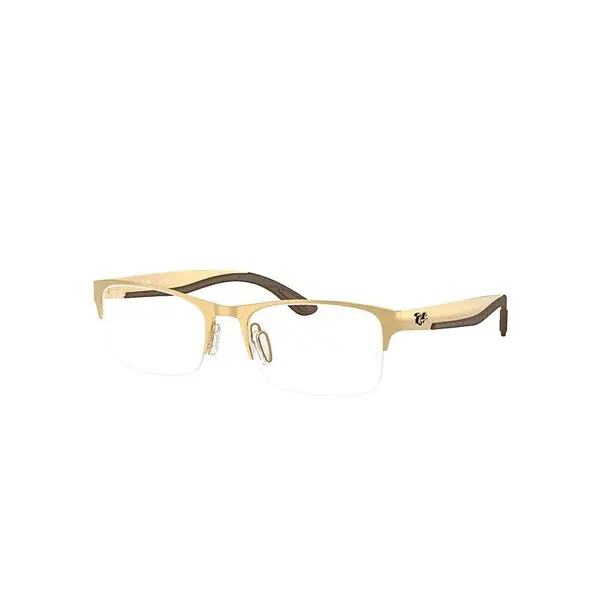 Ray-ban Rectangle Eyeglasses - Arista Gold