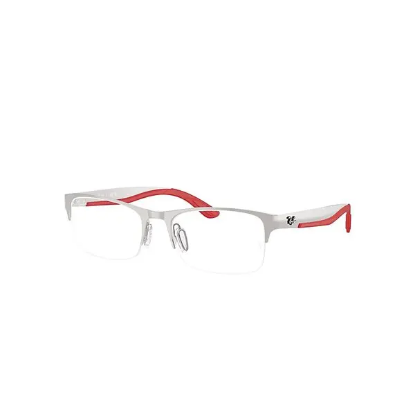 Ray-ban Rectangle Eyeglasses - Silver