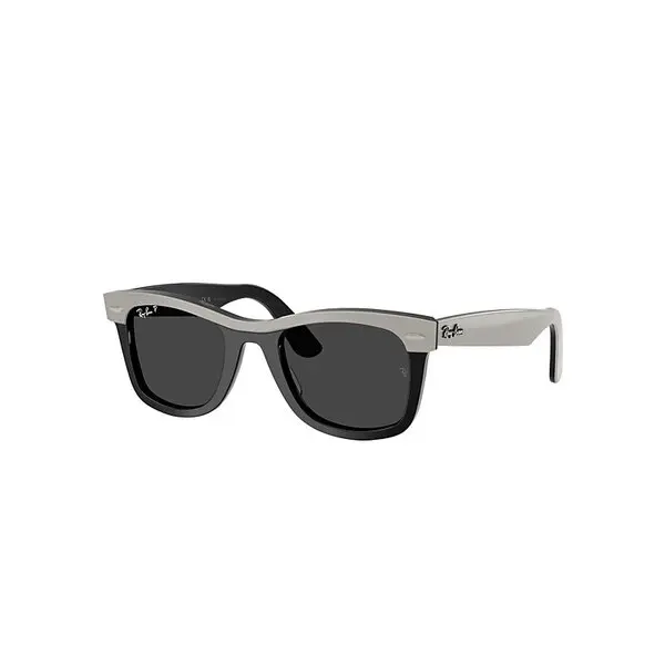 Ray-ban Wayfarer Street Neat Sunglasses - Grey On Black